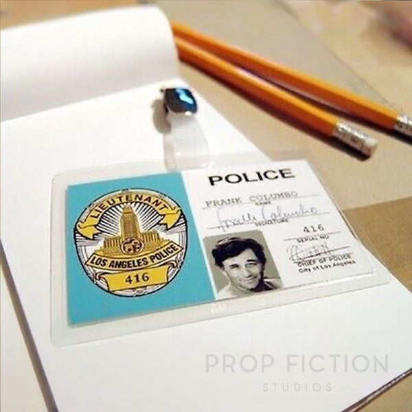 Columbo: Detective Warrant Clip-on Display Prop / Cosplay Police ID Ca ...
